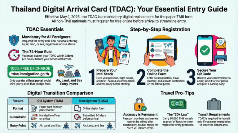 Thailand Digital Arrival Card (TDAC): Complete Guide